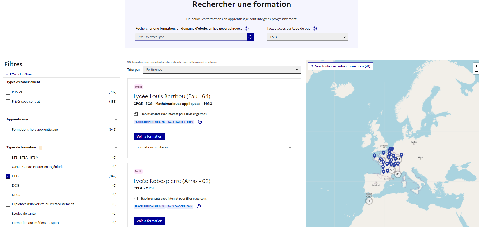 Rechercher de manière efficace – Parcoursup : principes, conseils et astuces